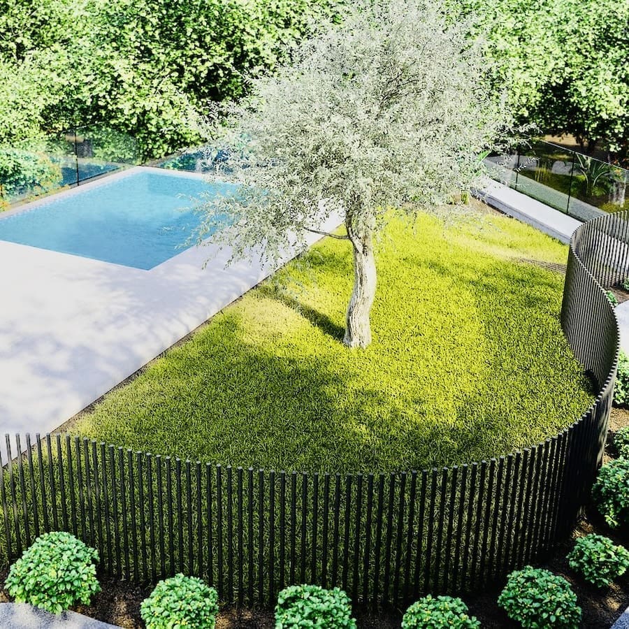 Aluminium Batten Fencing - WA Glass Pool Fencing | Cheap glass pool ...